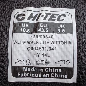 Hi-Tec | Shoes | Hitec Men Vlite Walklite Witton Sneakers 5 | Poshmark